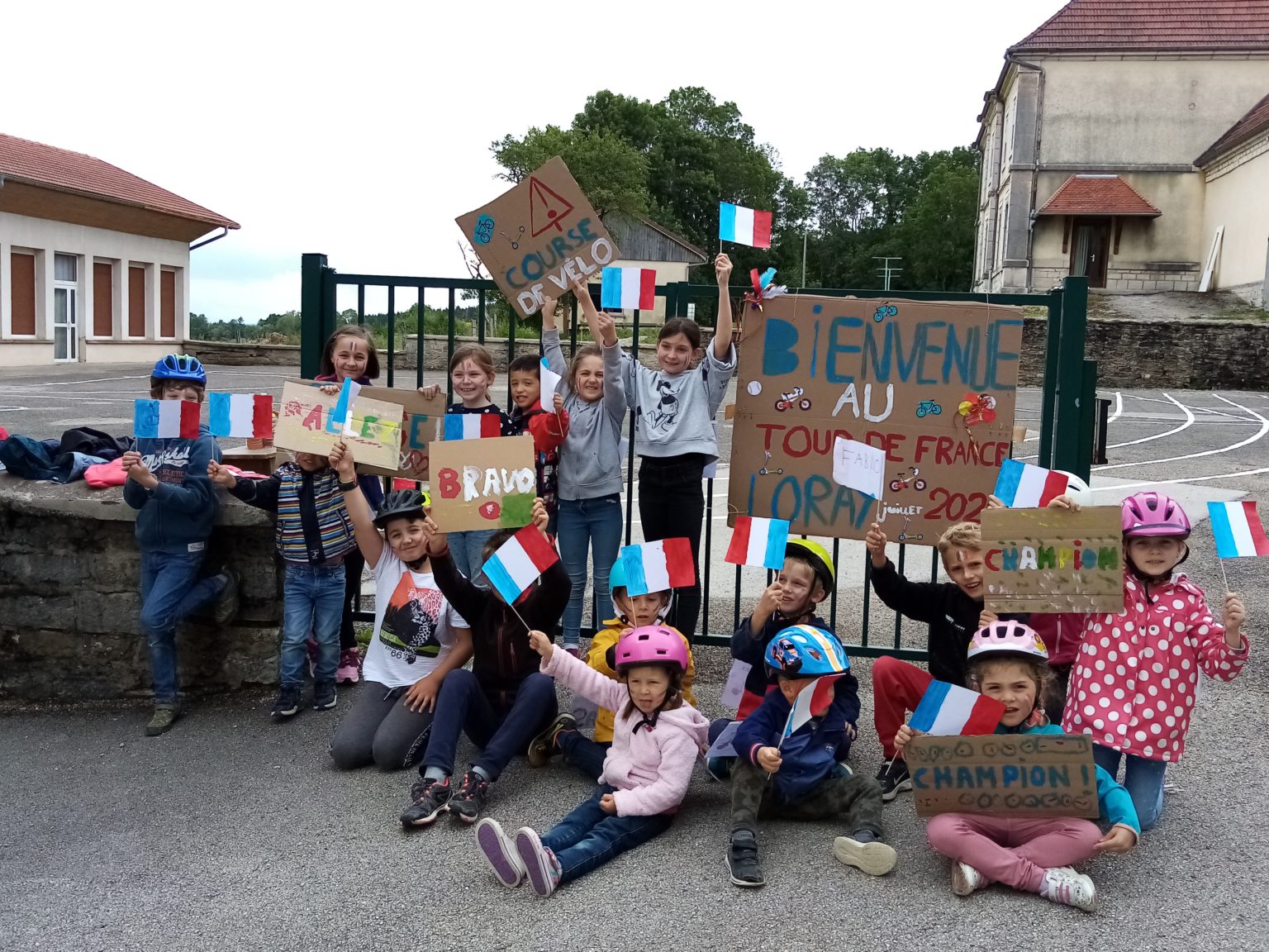 Tour de France à Loray - Mairie de Loray