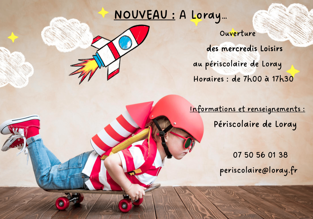 Nouveau au périscolaire ! - Mairie de Loray